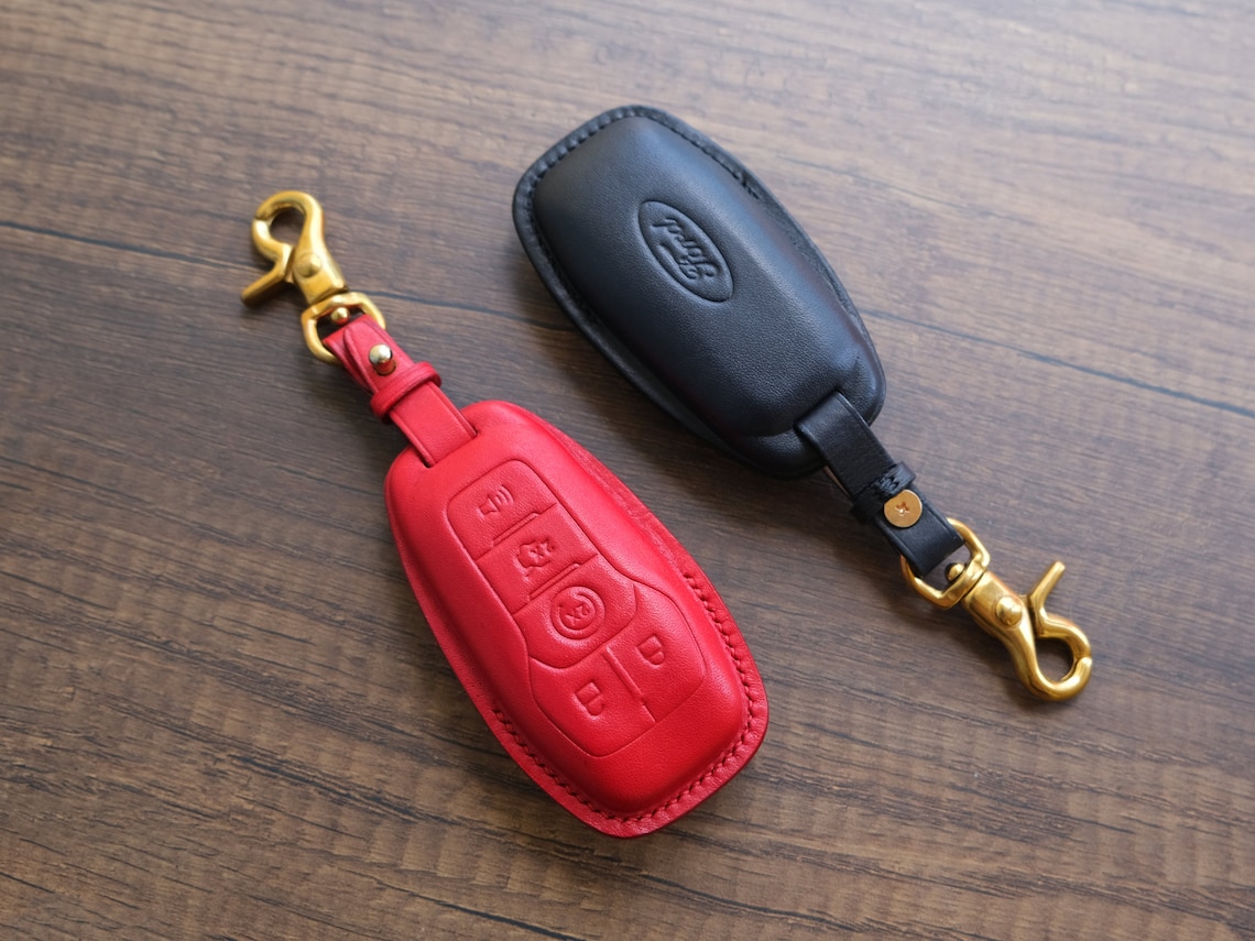 Ford Key Fob Cover Case 5 Buttons Handcraft Leather Key | Etsy