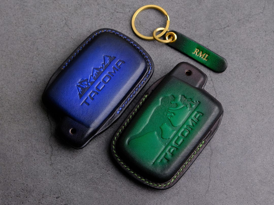 Toyota Tacoma TRD Pro Key Fob Cover, Leather Key Case for Tacoma TRD ...