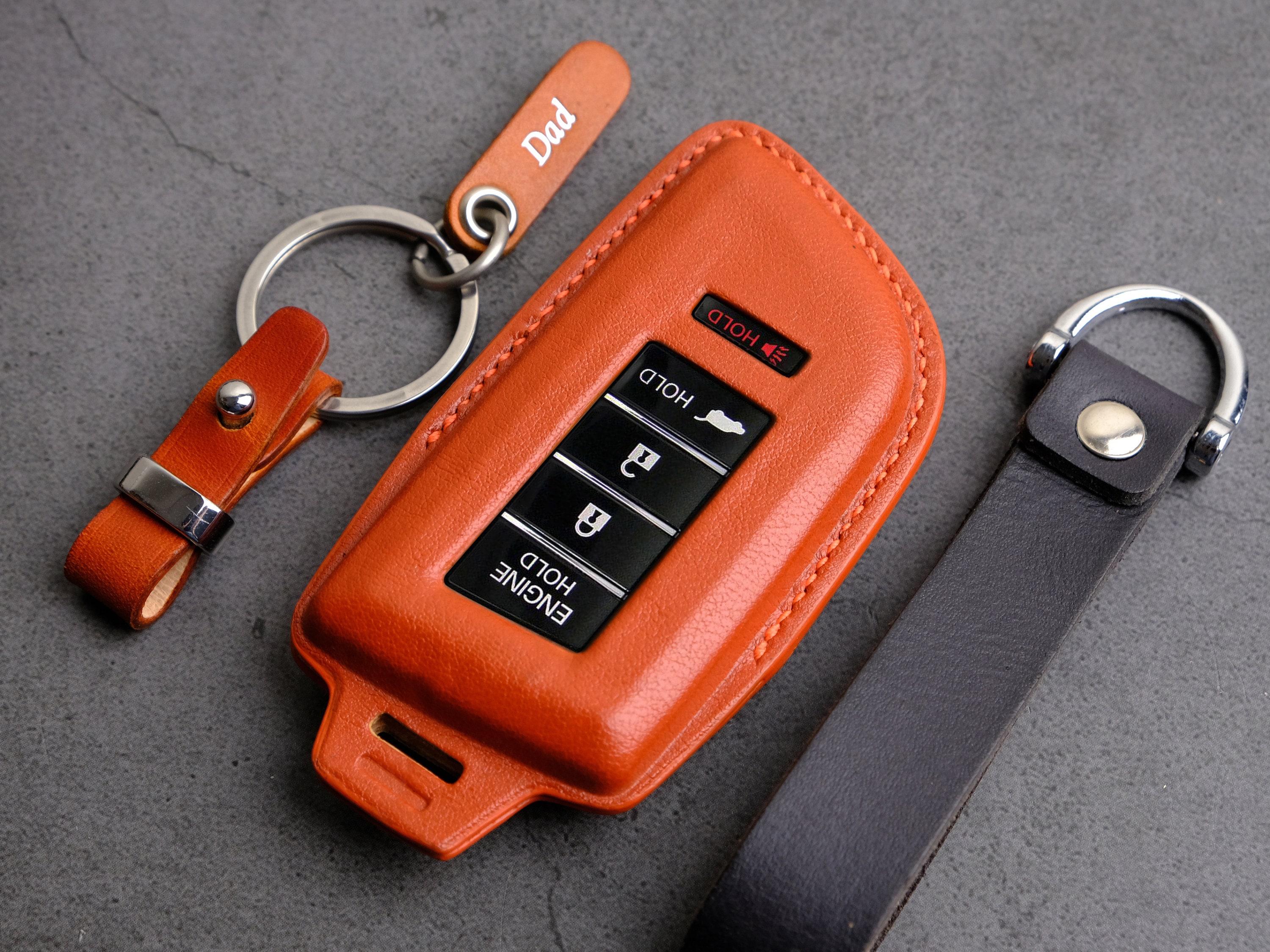 Acura MDX Key Fob Cover, Handcraft Leather for Acura MDX RDX Tlx Ilx ...