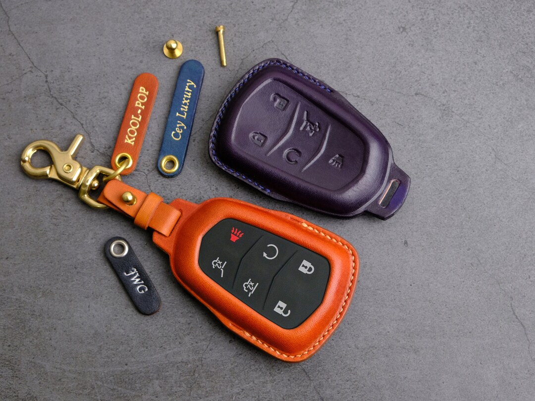 Key Fob Cover for Cadillac XT4 XT5 Xts ATS CTS Escalade SRX ...