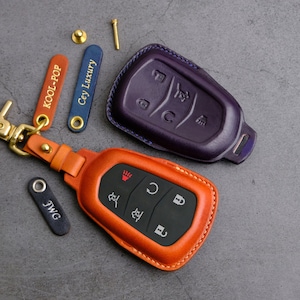 Key Fob Cover for Cadillac XT4 XT5 Xts ATS CTS Escalade SRX ...