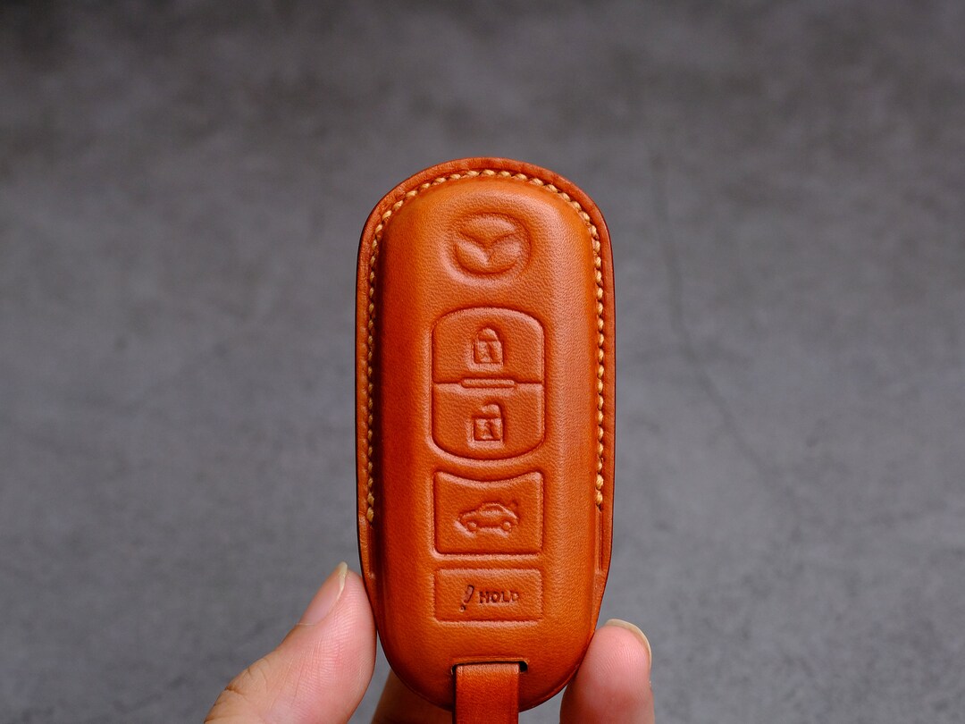Mazda Key Fob Cover (4 Buttons) - Mazda Key Case for Mazda 3/ 6/ CX-5 ...