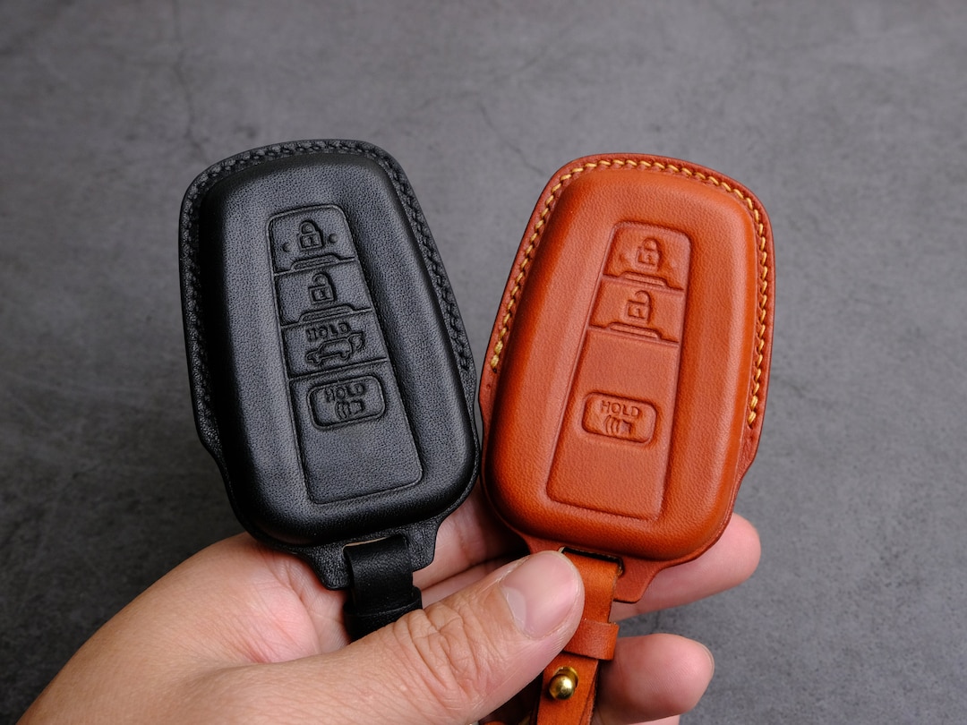 2024 2023 2022 Toyota RAV4 TRD Pro Key Fob Cover, Leather Key Case for ...