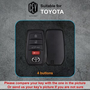2023 2024 Toyota Corolla Cross Key Fob Cover Personalized - Etsy