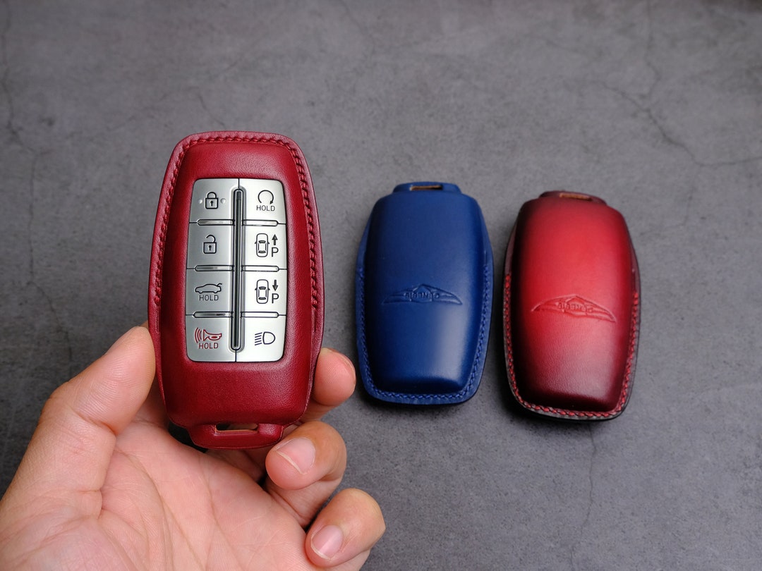 Genesis GV60 GV70 GV80 ... Key Fob Cover Case, Genesis Key Case Keyless ...