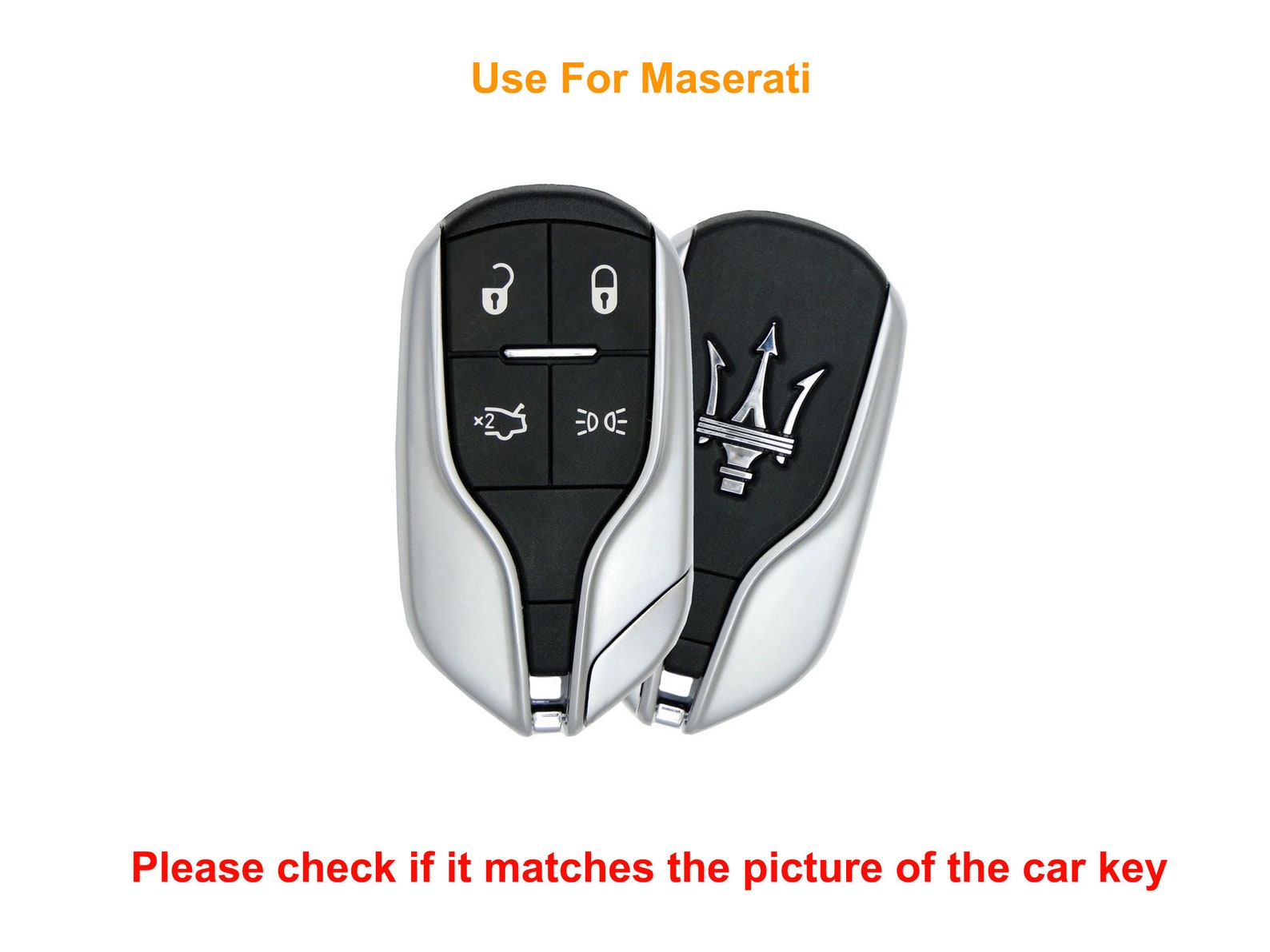 Maserati Key Fob Cover Handcraft Leather Key Case for | Etsy