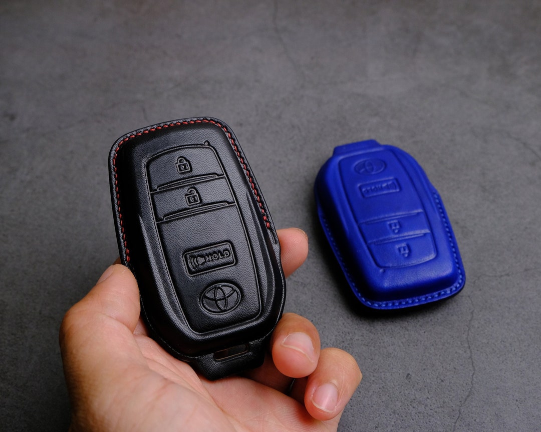 Toyota GR Corolla Key Fob Cover, Leather Key Case for Toyota GR Corolla ...