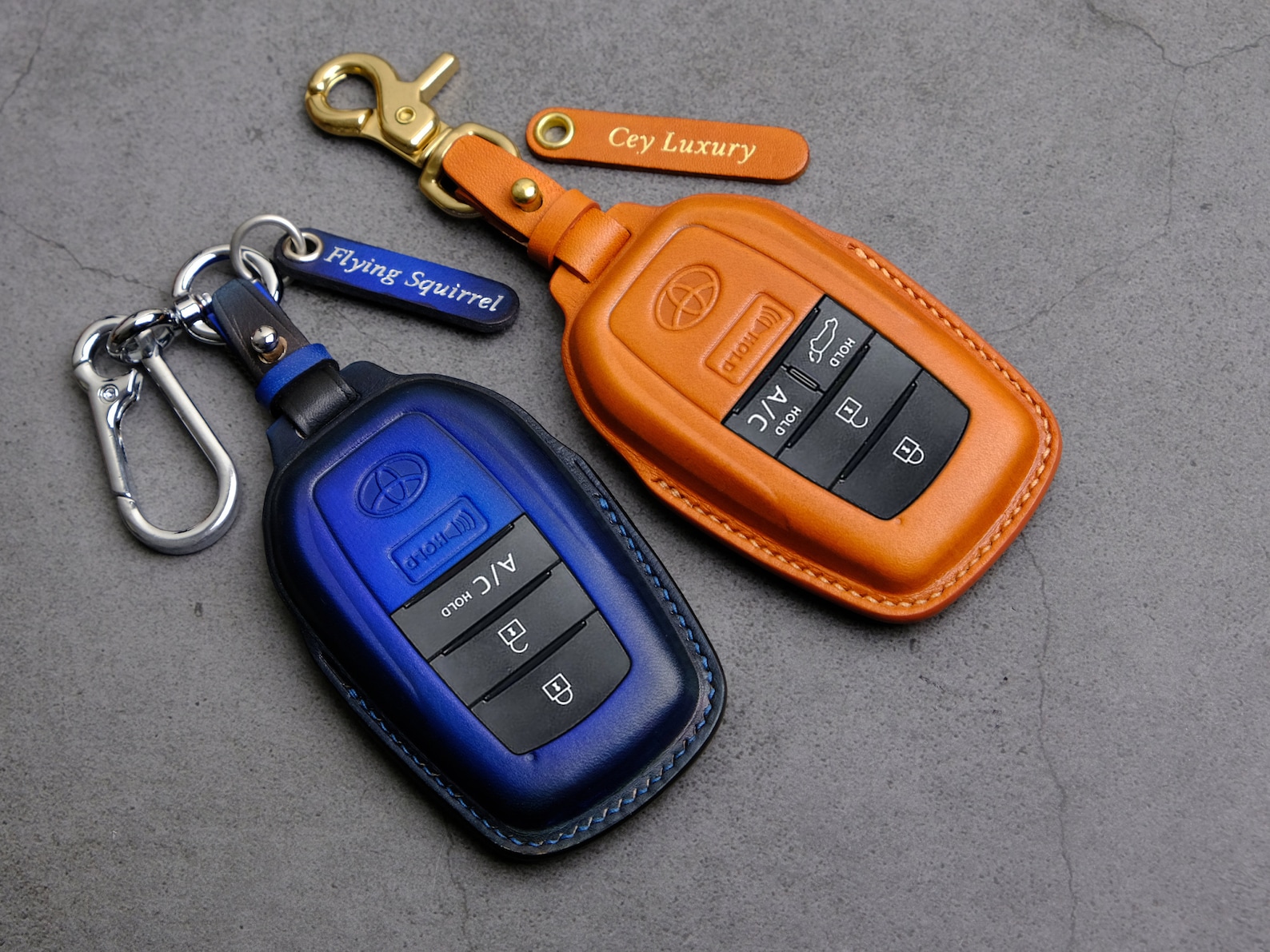 2023 2024 Toyota Bz4x Key Fob Cover ... Toyota Bz4x Key Case Key Chain ...