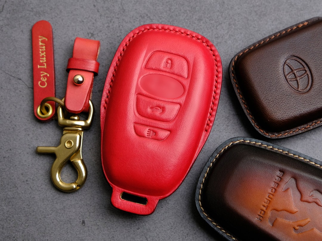 2023 2024 Toyota GR86 Key Fob Cover, Leather Key Case for Entry Remotes ...