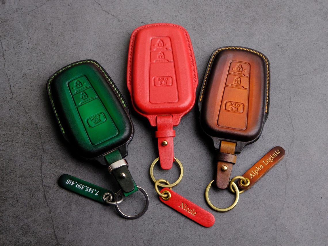 2025 2024 Toyota 4runner Key Fob Cover, Leather Key Case for 4runner ...