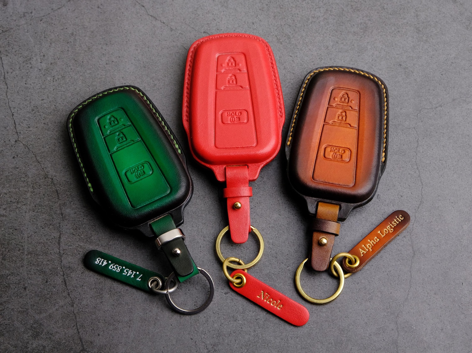 2025 2024 Toyota 4runner Key Fob Cover, Leather Key Case for 4runner ...