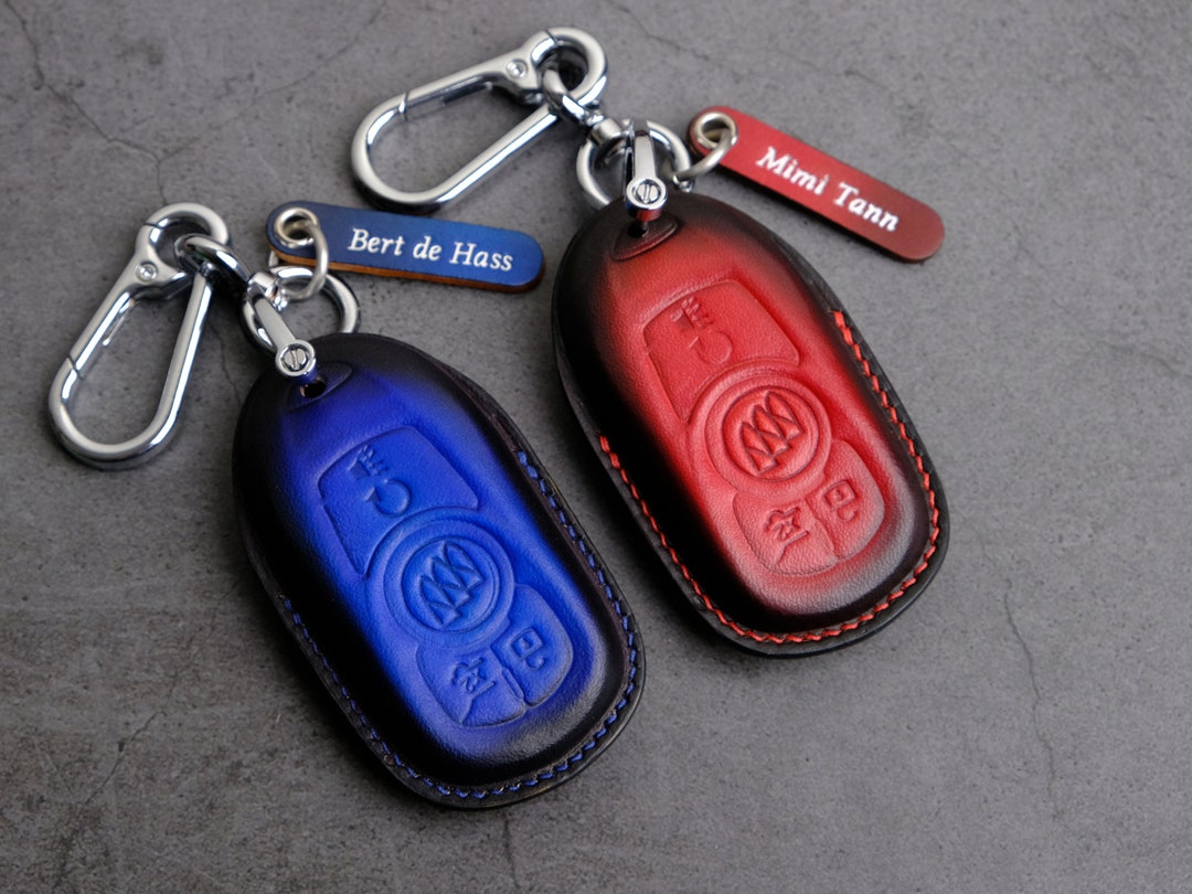 Cover Buick Envision Key Fob, Handcrafted Leather for Buick Encore GX ...