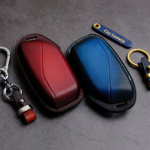 2023 BMW X7 Key Fob Cover, Handcraft Leather Key Case for BMW X7 I7 XI ...