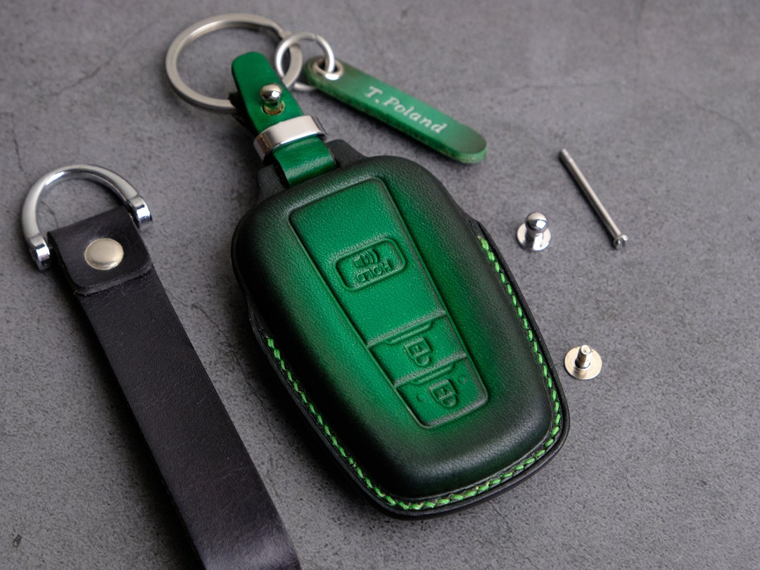 Toyota 4runner TRD Pro Key Fob Cover, Leather Key Case for Toyota CH-R ...