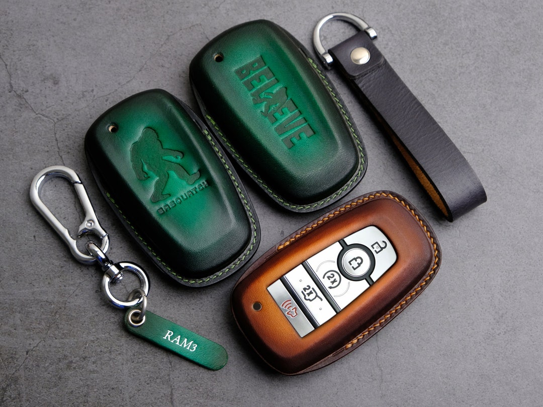 Ford Bronco Raptor Key Fob Cover, Bronco Key Case Keychains Keyless ...