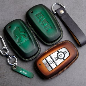 Ford Bronco Raptor Key Fob Cover, Bronco Key Case Keychains Keyless ...