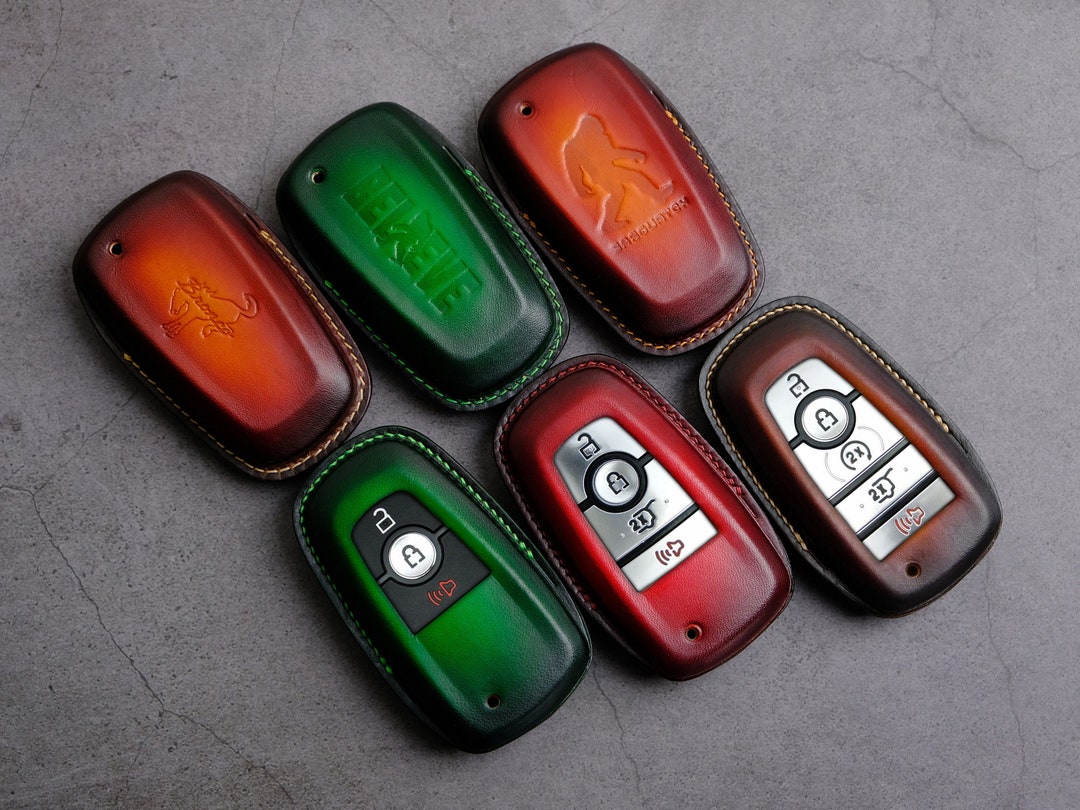 2023 2024 Bronco Key Fob Cover (3 4 5 Buttons) - Ford Bronco Key Case ...