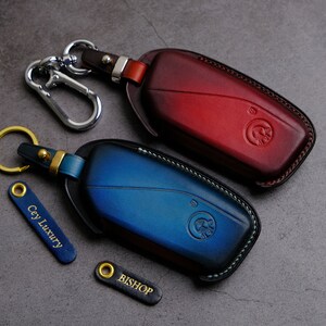 2023 BMW X7 Key Fob Cover, Handcraft Leather Key Case for BMW X7 I7 XI ...