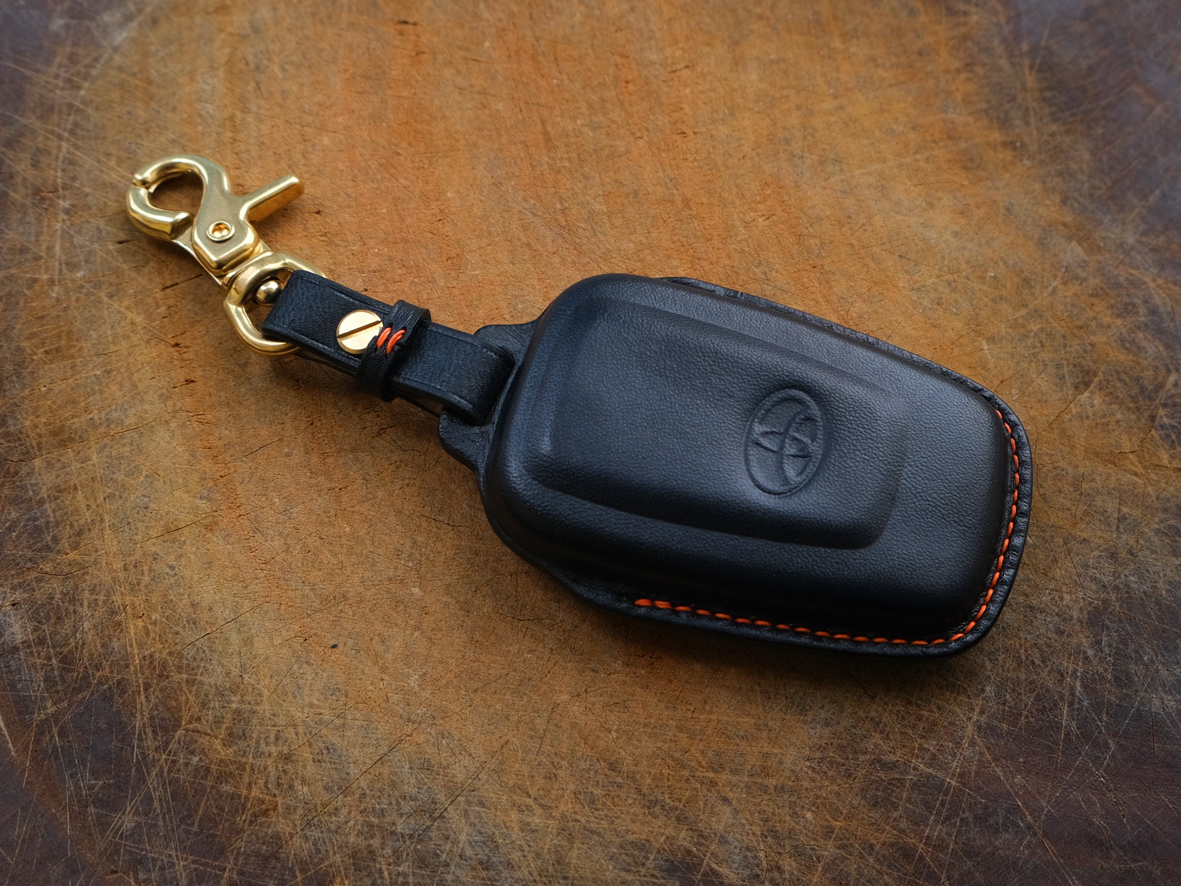 Toyota Key Fob Cover Handcrafted Leather Key Case for Toyota - Etsy