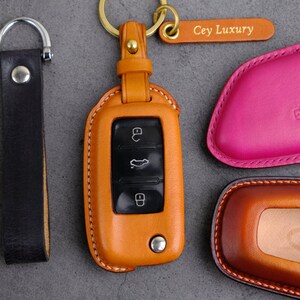 All Type Key Fob Cover Fit for Volkswagen Tiguan Jetta Atlas Cross ...