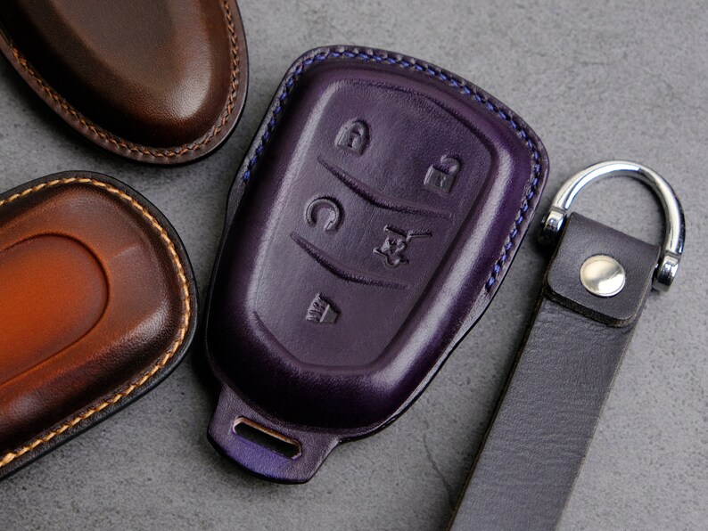 Key Fob Cover for Cadillac XT4 XT5 Xts ATS CTS Escalade SRX ...