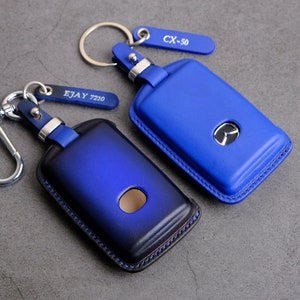 2024 2023 Mazda CX-50 Key Fob Cover - Leather Key Case for Mazda 3 6 CX ...