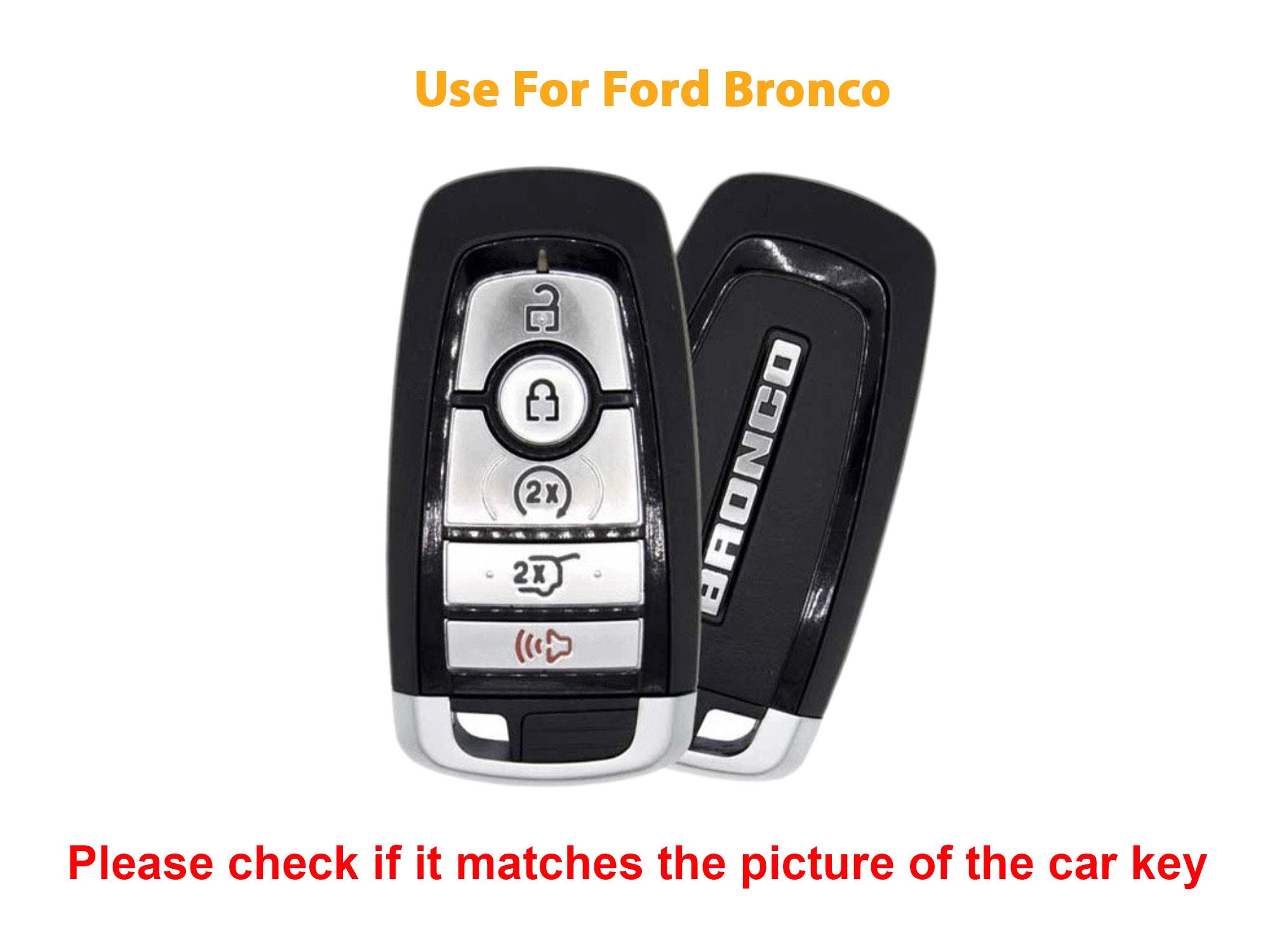 Ford Bronco Key Fob Cover 5 Buttons Ford Bronco Key Case | Etsy