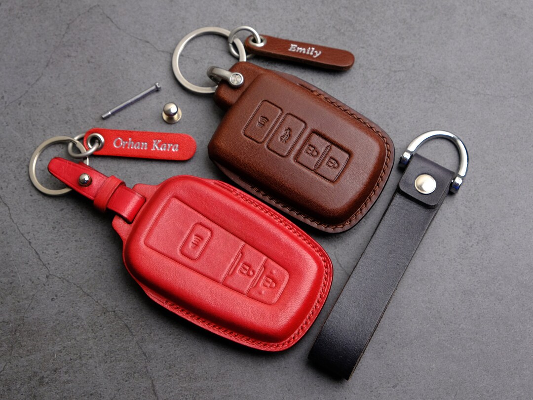All Type Cover for Smartkey Toyota RAV4TRD Pro, Leather Key Case for ...