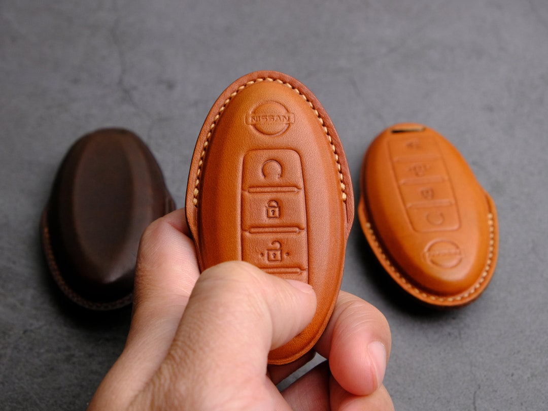 All Type Nissan Frontier Titan Key Case, Leather Key Fob Cover for ...