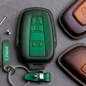2024 2023 Toyota 4runner TRD Sport Key Case, Leather Key Fob Cover for ...