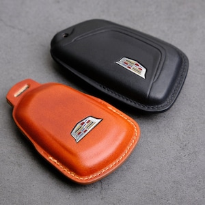 Cadillac Escalade Key Fob Cover, Leather Protector Case for Entry ...