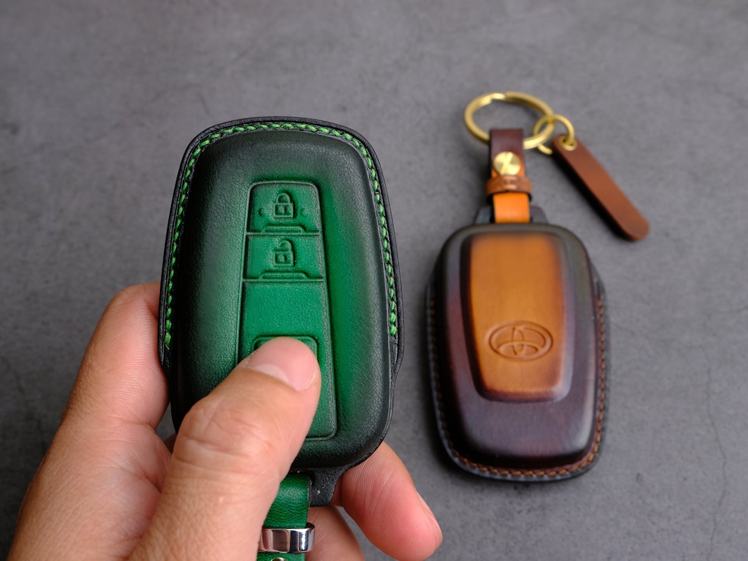 2024 2023 Toyota 4runner TRD Sport Key Case, Leather Key Fob Cover for ...