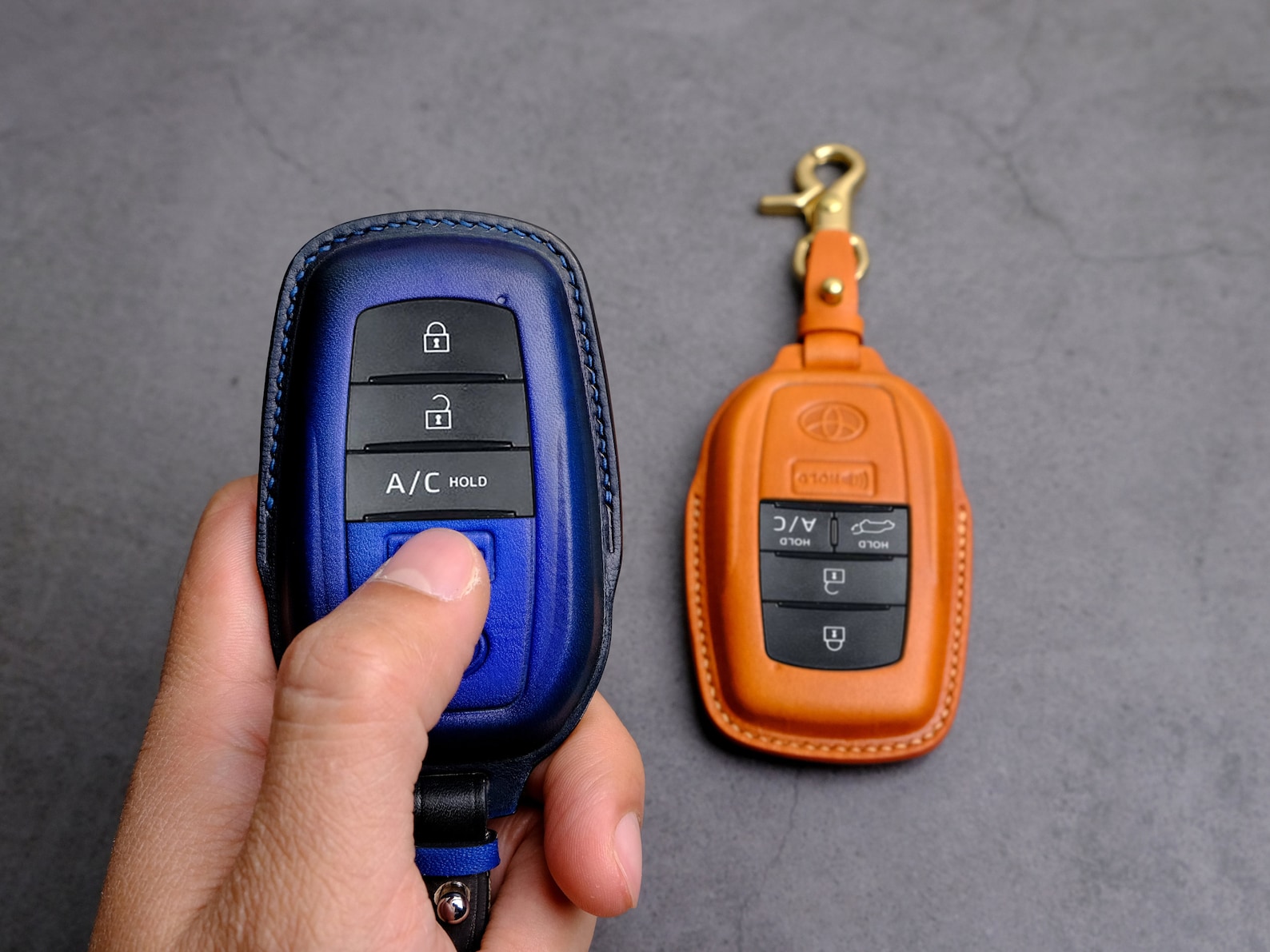 2023 2024 Toyota Bz4x Key Fob Cover ... Toyota Bz4x Key Case Key Chain ...