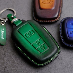 2024 2023 Toyota 4runner TRD Sport Key Case, Leather Key Fob Cover for ...