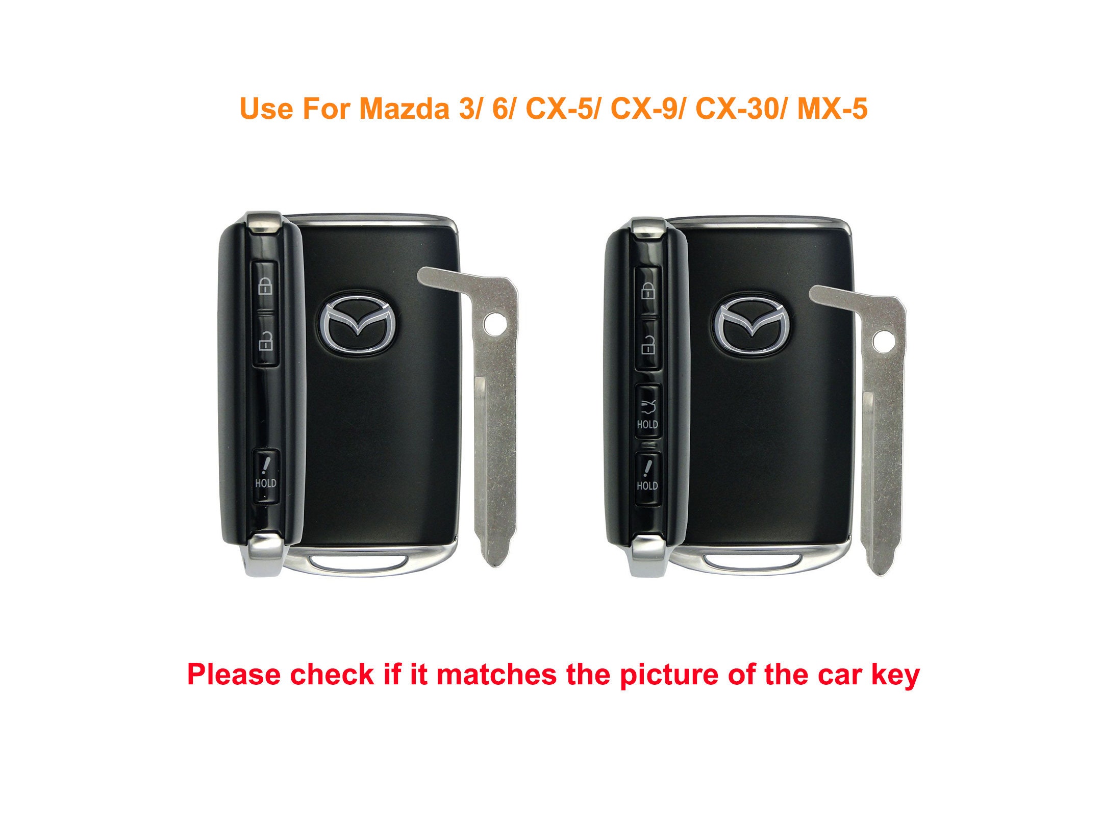 Mazda CX-5 Key Fob Cover Handcraft Leather Key Case for | Etsy