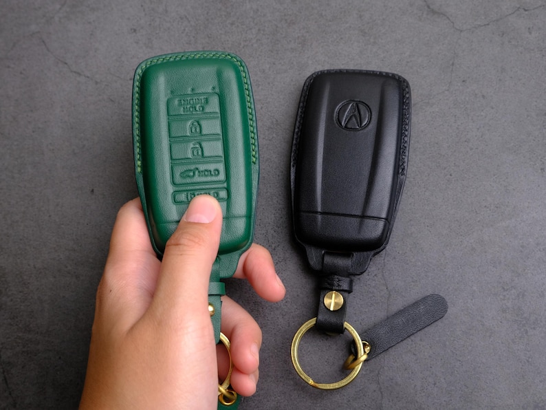 Leather Key Case for MDX, Rdx, Zdx , Adx, Rsx Tlx, Integra, Nsx, Cdx ...