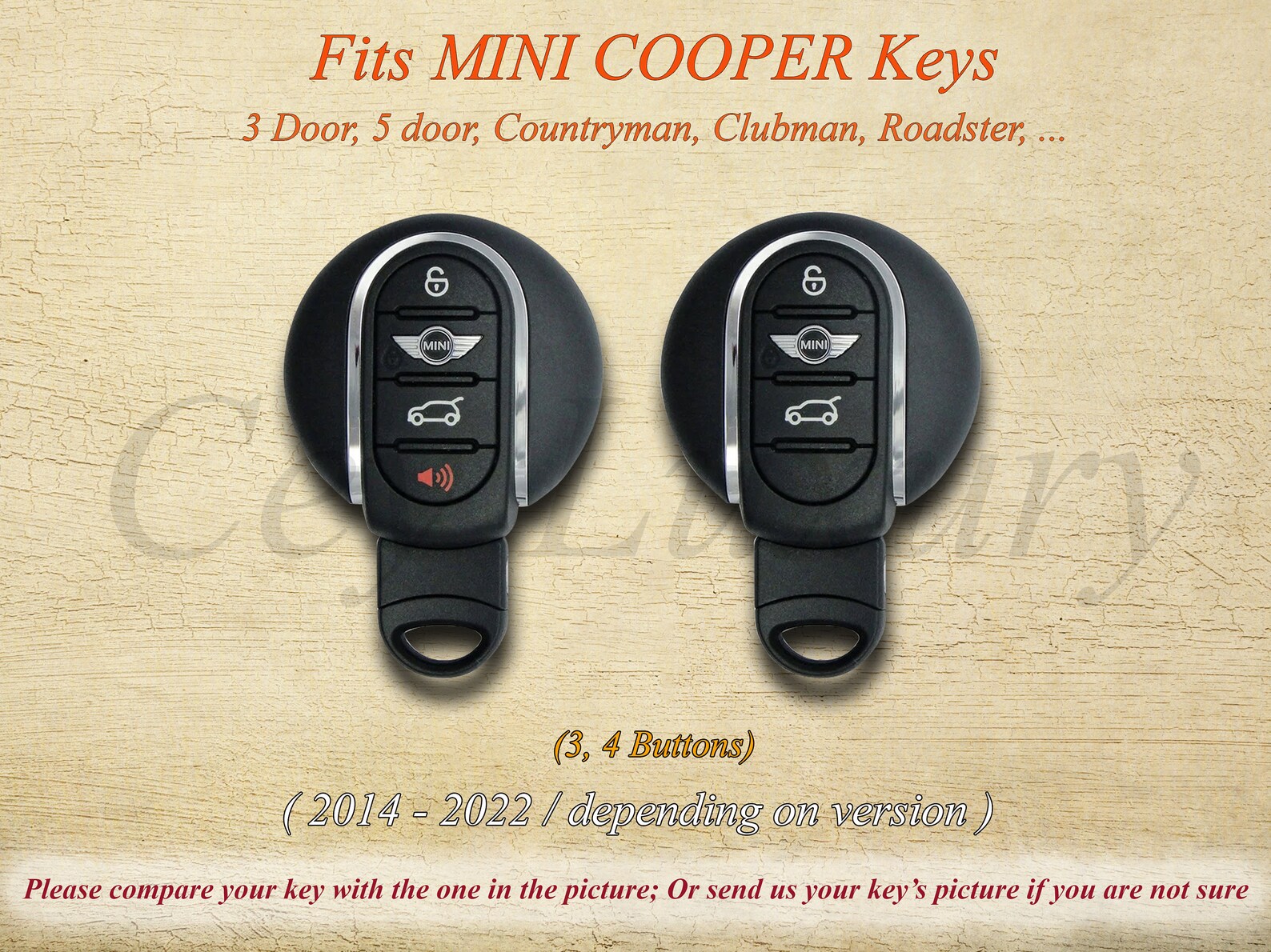 Mini Cooper Key Case Handcrated Leather Key Fob Cover for - Etsy