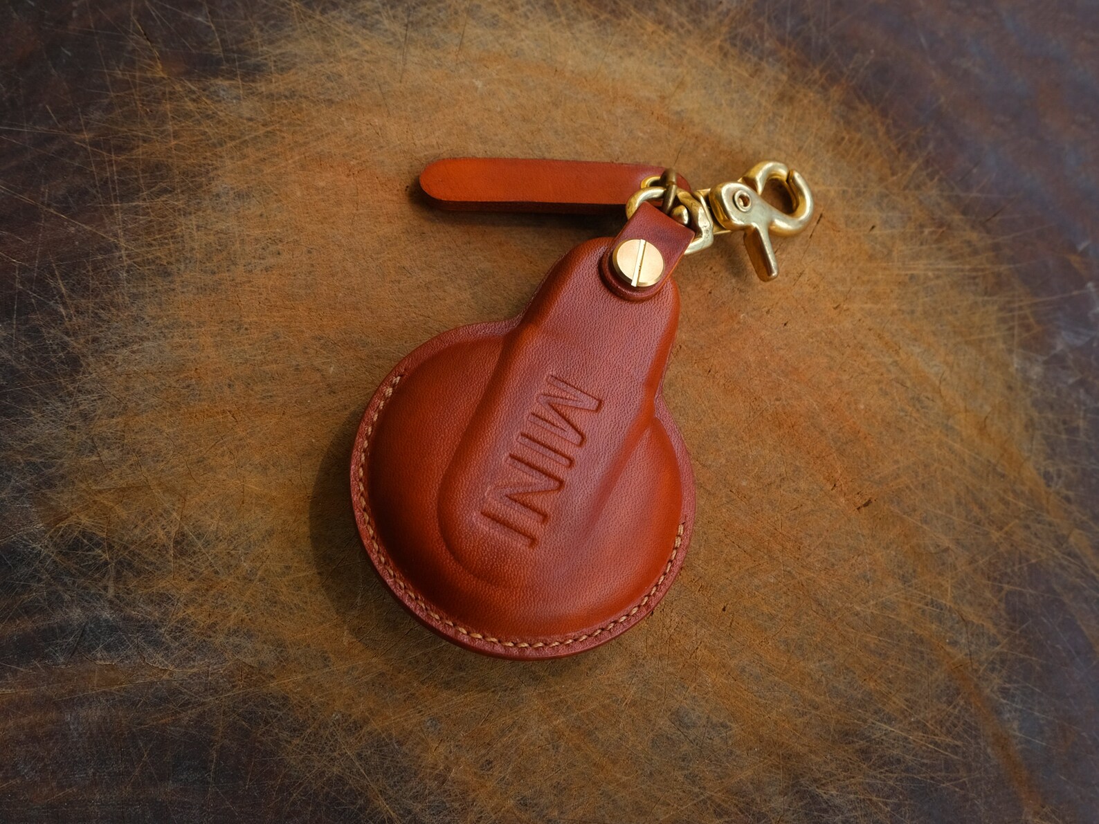 Mini Cooper Key Case Handcrated Leather Key Fob Cover for - Etsy