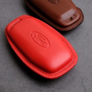 Ford Ranger Key Fob Cover, Leather Key Case for Ford F150 F250 F350 ...