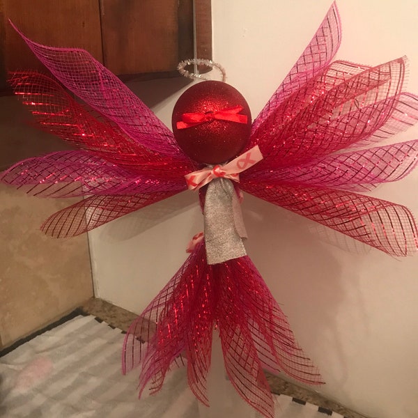Deco Mesh Angel - Etsy