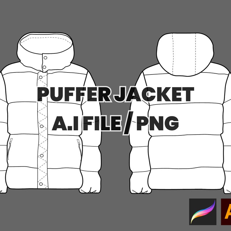 Puffer Coat Pattern - Etsy