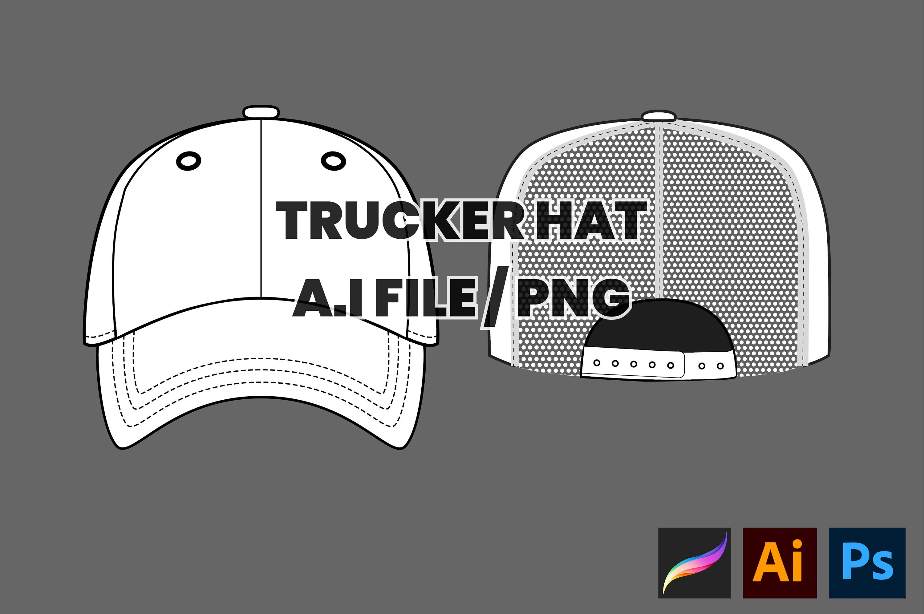 Snapback Template Vector