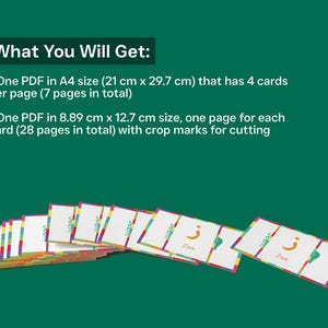 Arabic Alphabet Flash Cards, Printable PDF, Alif Ba Ta, Eid Gift, Learn ...