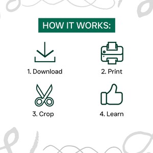 Arabic Alphabet Flash Cards, Printable PDF, Alif Ba Ta, Eid Gift, Learn ...