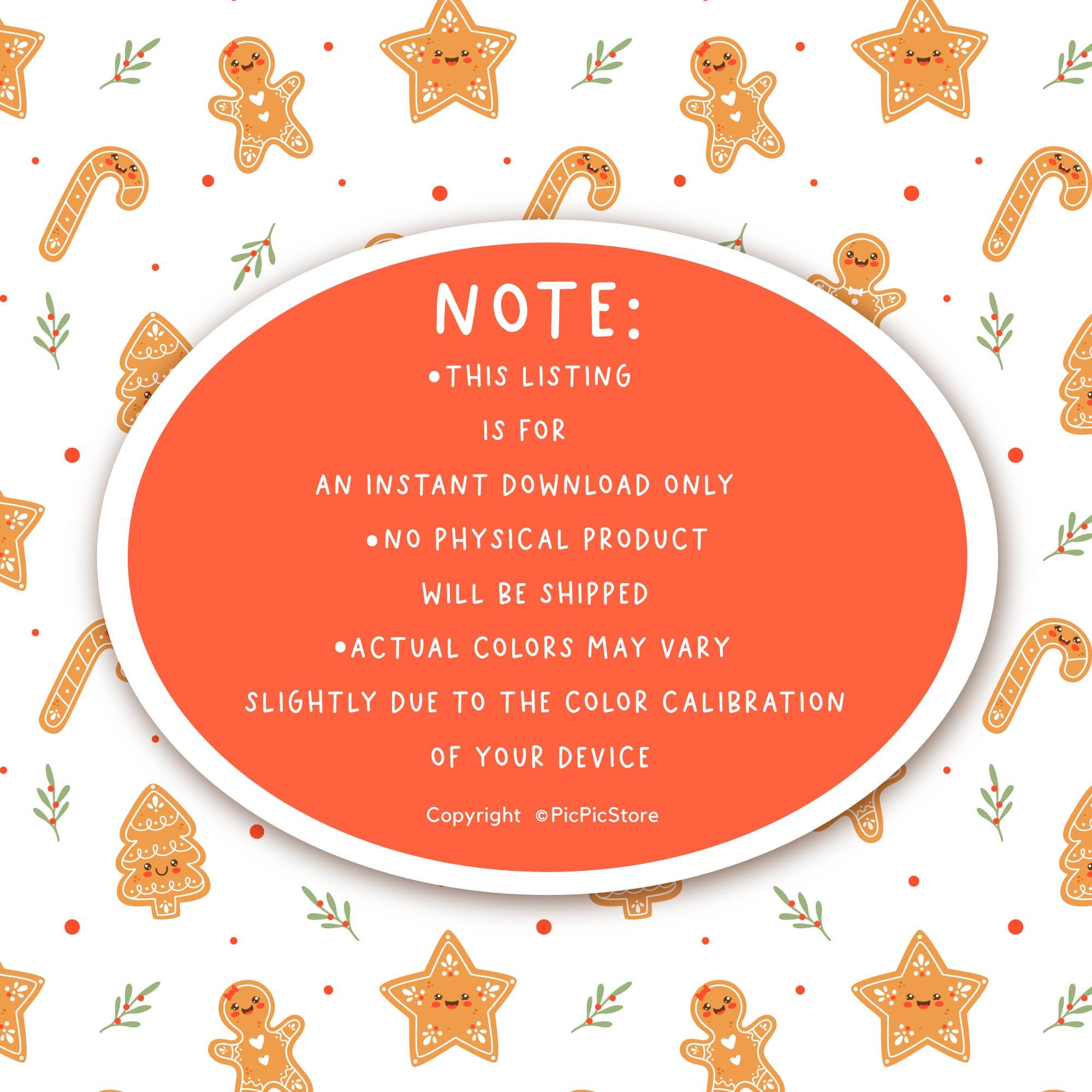 Seamless Gingerbread Pattern, Digital Christmas Paper With Gingerbread ...