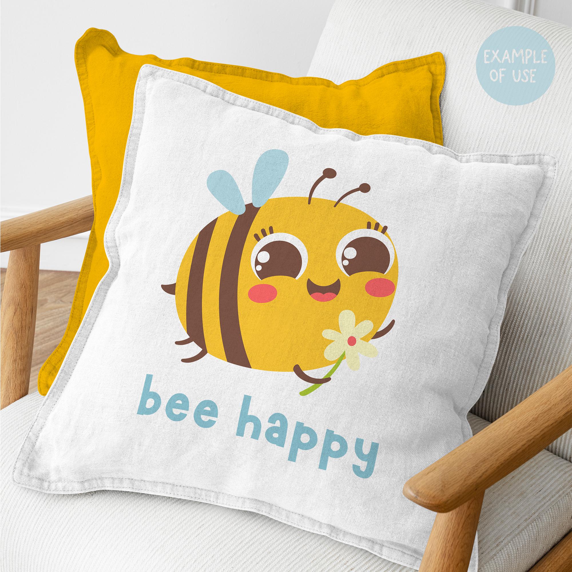 Bee SVG Digital Clipart, Little Bee Clipart PNG Printable File for ...