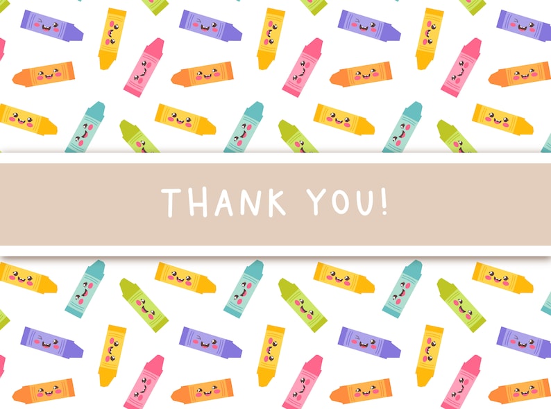 Crayon Digital Paper, Back to School Seamless Pattern, School Supplies ...