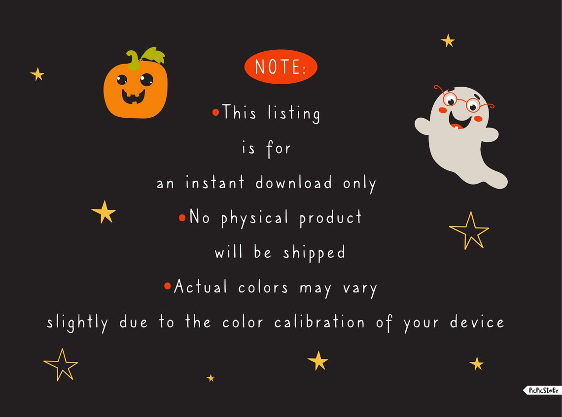 Spooky Halloween Clip Art Set, Witch Hat, Witch, Black Cat, Ghost, Bat ...