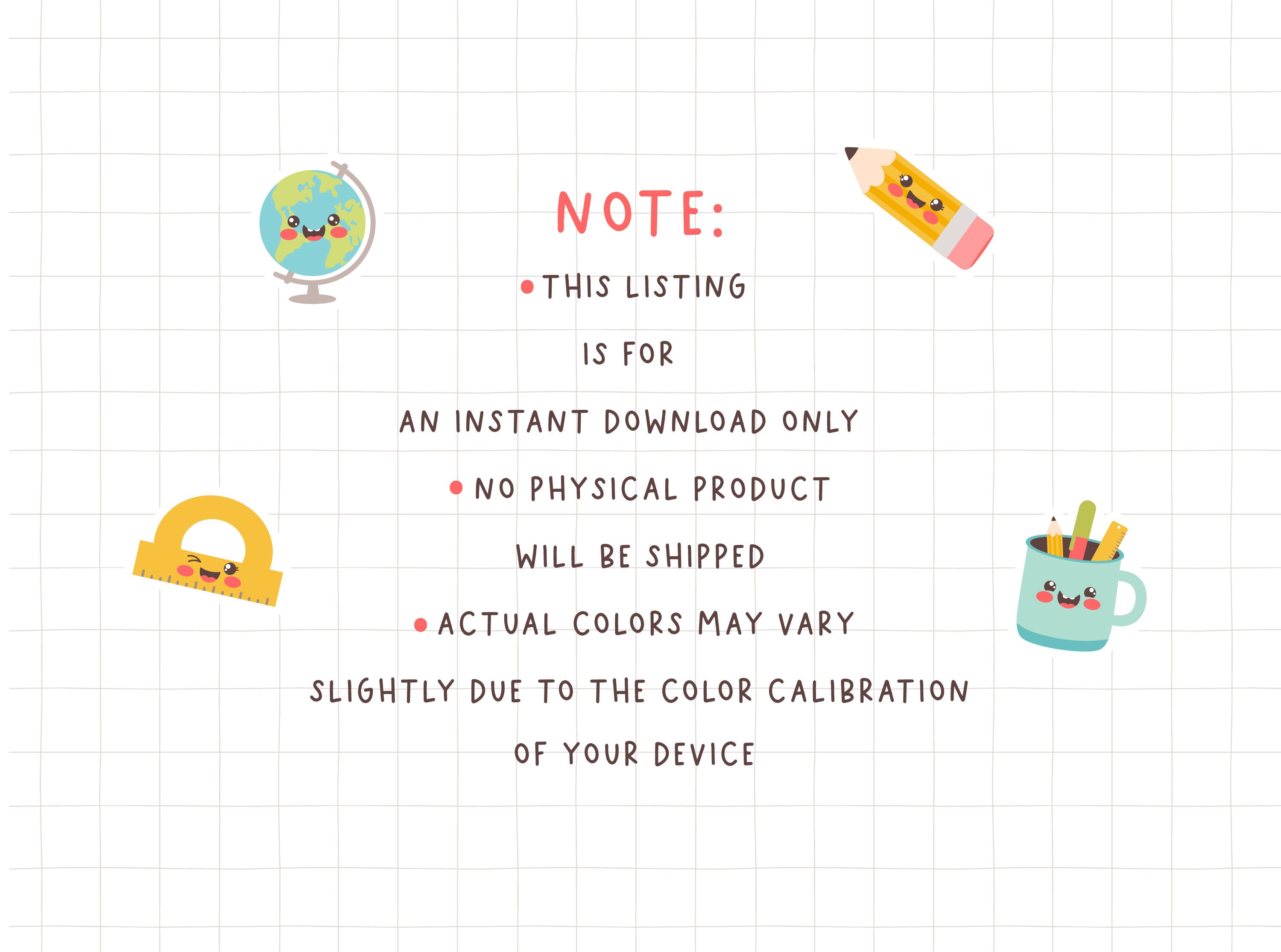 Funny Stickers - Playful School Supplies, Back to School PNG Collection ...