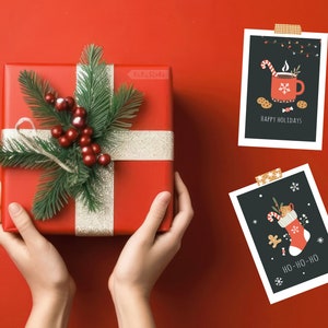 Christmas Clipart, Digital Clipart Bundle - Santa PNG, Christmas Trees ...